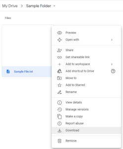 How to Upload and Download Files to Google Drive | A.S. Helpdesk